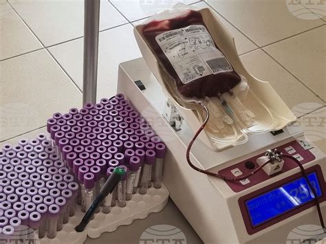 Кампания за кръводаряване посветена на безопасното раждане и майчиното