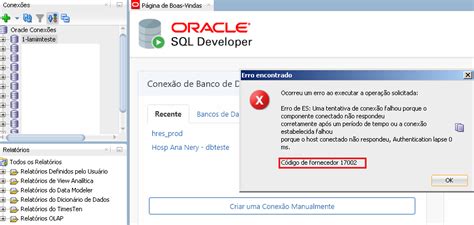 Dica Erro Ao Conectar O Sql Developer Ao Oracle 19c No Oci Via Ipsec Vpn