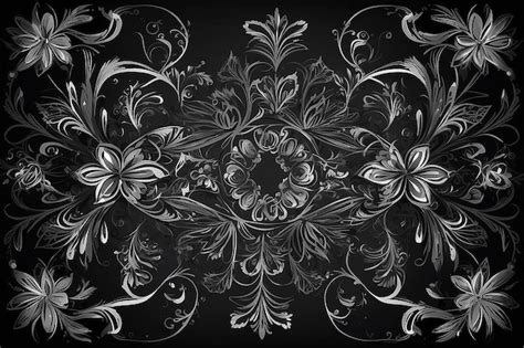 Black Background Stock Illustration Premium Ai Generated Image