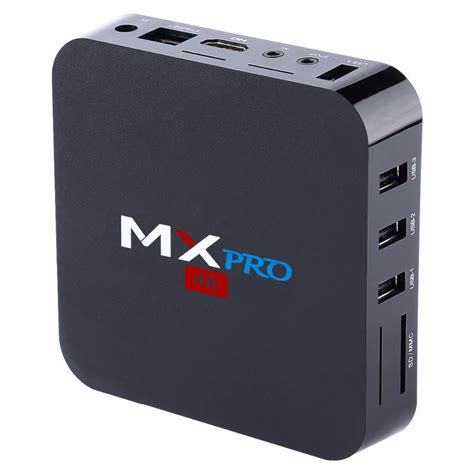 Wechip Mx Pro 4k Amlogic S905 Quad Core Android 5 1 Tv Box 4k 16 0 Wifi