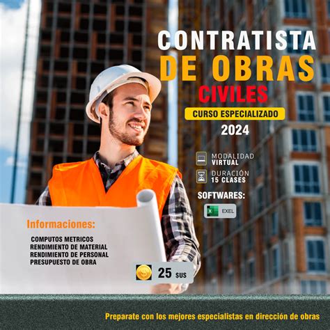 Contratista De Obras Civiles Capacitaciones Ingeniería Hotmart