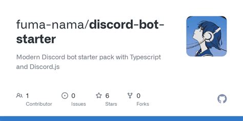 Github Fuma Namadiscord Bot Starter Modern Discord Bot Starter Pack With Typescript And