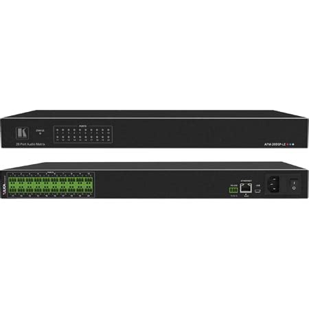 Kramer AFM DSP LE Port Audio Matrix With DSP And Interchangeable Inputs Outputs Lite