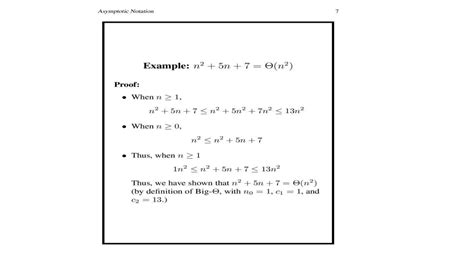 Asymptotic Notations PPT