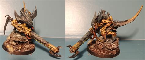 Coolminiornot Tyranid Warrior By Orlandwolf