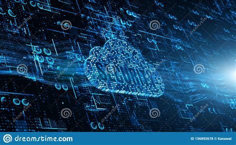 Technology Network And Data Connection Secure Data Network Digital