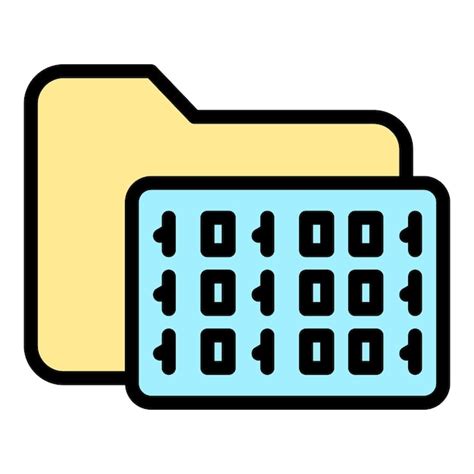 Premium Vector Safe Cipher Icon Outline Safe Cipher Vector Icon Color