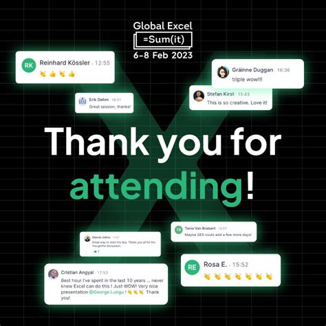 Excel Microsoftexcel Globalexcelsummit Ges2023 Global Excel Summit 18 Comments