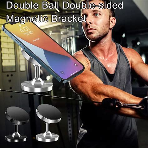 Support De T L Phone Magn Tique Double Face Pour IPhone Support De T L