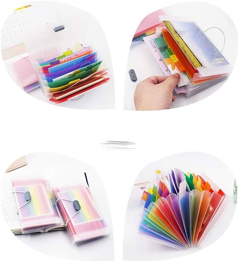 Pack 13 Pockets Accordion File Organizer A6 Letter Size 60 Off