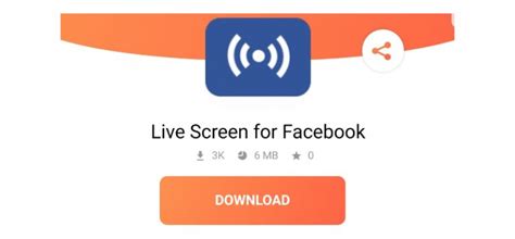 Live Screen For Facebook Android App Mtc Tutorials