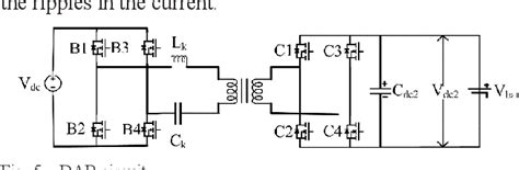 Figure 5 From Performance Of Single Stage And Dual Stage Ev Battery Chargers For G2v And V2g