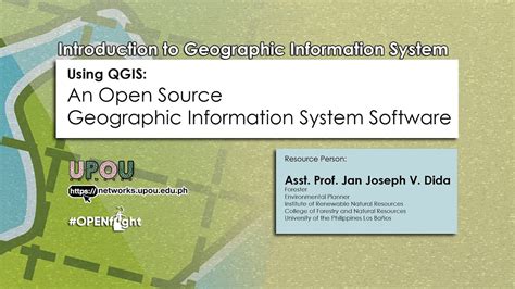 Using Qgis An Open Source Geographic Information Software Asst Prof