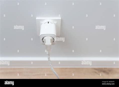 Using Wi Fi Smart Socket On The Wall In A Smart Home Controlling