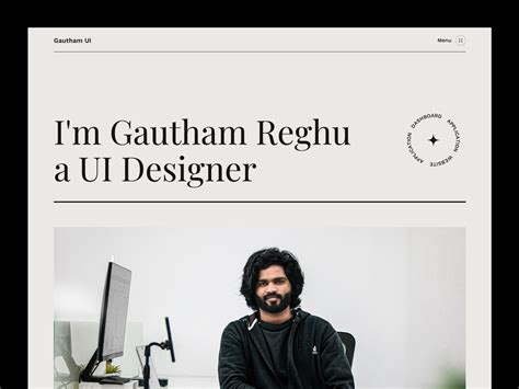 gautham ui aards nominee