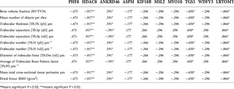 Correlation Analysis Between Top 10 Differential Proteins Of
