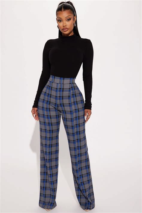 Victoria High Waisted Dress Pant Greycombo Fashion Nova