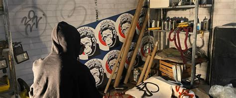 Banksy Street Art in an Exhibition Galeria Frank Krüger