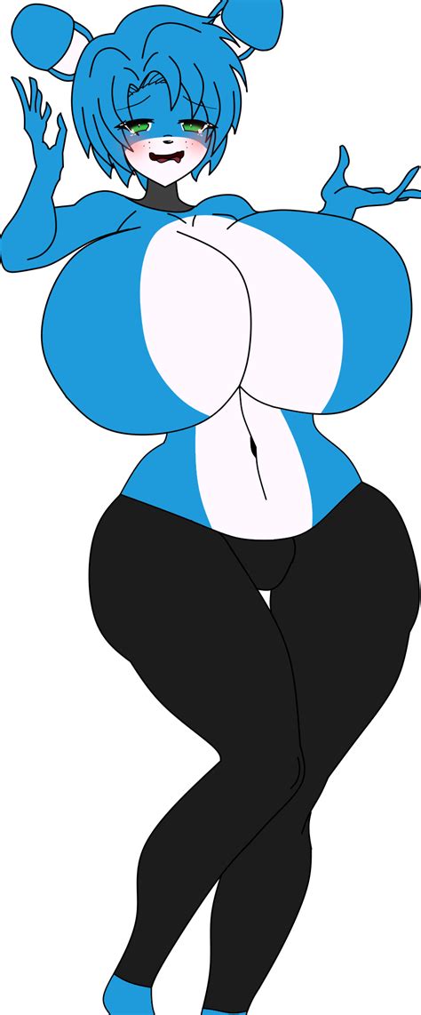 Rule 34 Big Boobs Big Breasts Blue Hair Bonnie Bonnie Fnaf Bonnie Fnia Breasts Bunny