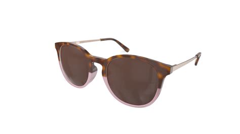 Specsavers Womens Glasses Keppel Sunglasses Pink Round Plastic Bio