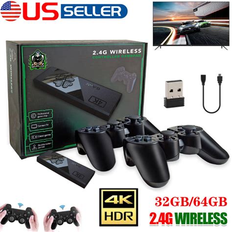 HDMI 4K TV Retro Game Stick Console Built In 64GB 20000 Games 2