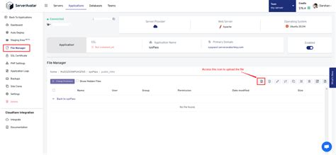 Install And Setup Syspass Password Manager On Cloud Using Serveravatar
