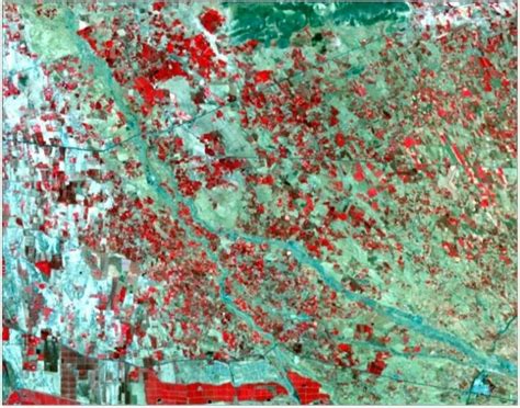 Marrakech Original Image With Near Infrared Nir Composite Landsat