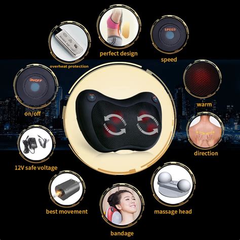 Jinkairui Electric Infrared Heating Kneading Neck Shoulder Back Body
