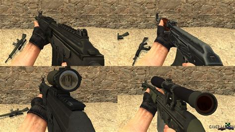 CS GO Weapons Pack for CSS Паки Counter Strike Source Модели оружия Склад SOURCE HL