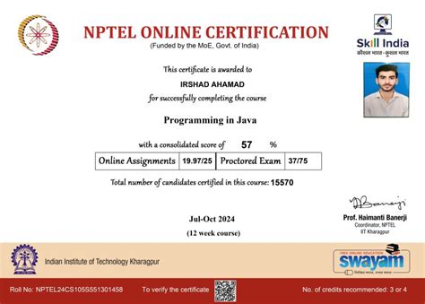 irshad ahamad on linkedin java certification professionalgrowth