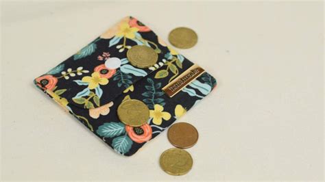 Comment Coudre Un Porte Cartes Simple Et Mignon