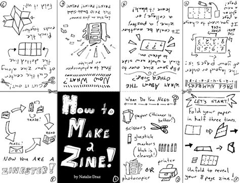 The Transmitting Library How To Make A Zine What Is A Zine