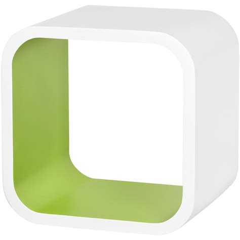 Wall Mounted Cube Shelf