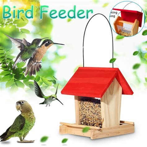 Tndbkqwr Wild Bird Feeders Window Hummingbird Feeder Unique Bird