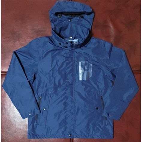 男 高機能防水透濕外套 藍色 Xl號 Gfoneone Gf旗艦基地 Men Blue 風衣 保暖 騎車 蝦皮購物