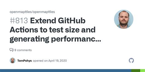 Extend Github Actions To Test Size And Generating Performance For Prs
