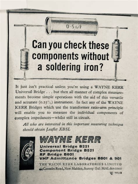 Checking Components Without A Soldering Iron Electronics Weekly