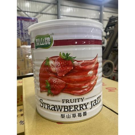 五惠 梨山牌 草莓醬 梨山草莓 3 2KG 早餐店 宵夜 梨山果醬 業務用 營業用 蝦皮購物