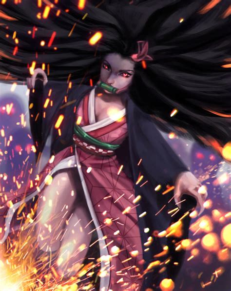 Kamado Nezuko Wallpapers Wallpaper Cave