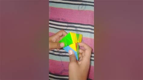 Magic Trick To Solve Pyramix Cube👍👍 Viral Cube Youtube