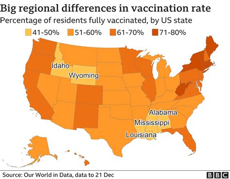 Covid Who Is Not Vaccinated In The US And What S The Risk BBC News