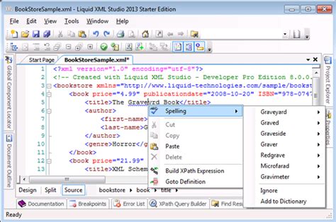 Graphical Xml Editor Xsd Editor Data Mapper And Web Services Toolkit Liquid Technologies