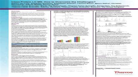 Intact Protein Lc Ms How To Overcome The Challenges Technology Networks