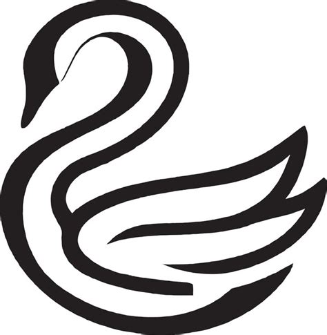 Premium Vector Minimalist Bird Symbol Vector Graphic