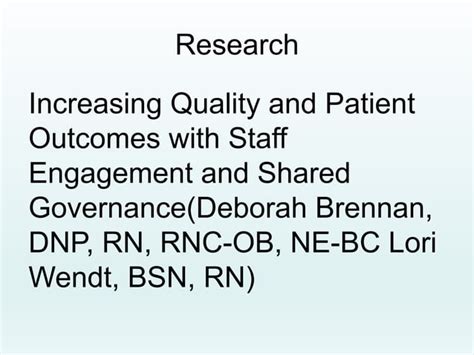 Shared Governance Pptx