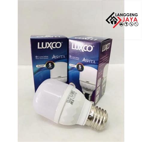 Jual Lampu Led Luxco Ashta 5W Putih Kota Malang Shiro2020 Tokopedia