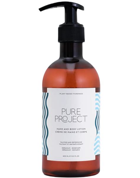 Geranium And Rosemary Hand And Body Lotion Pureproject Kişisel Bakım
