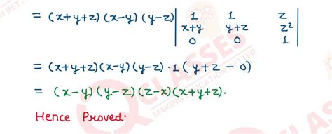 Class CBSE Maths Board Questions Chapter Determinants