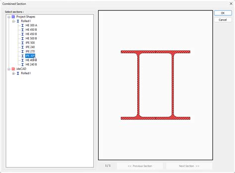 create custom section
