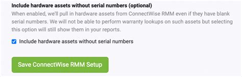 how to adjust your connectwise rmm sync settings lifecycle manager